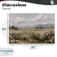 Stupell Industries Daisy Clusters in Field Canvas Wall Art, design by ...