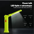 YAHHU 360 Degree Rotating Handheld Flashlight Multi-function LED Work ...