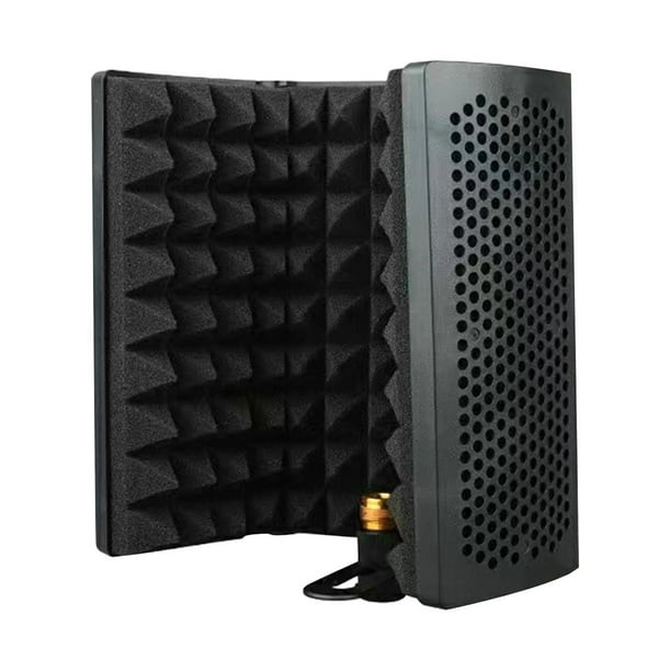 3 Panels Microphone Isolation Vocal Recording Panel for Broadcasting ...