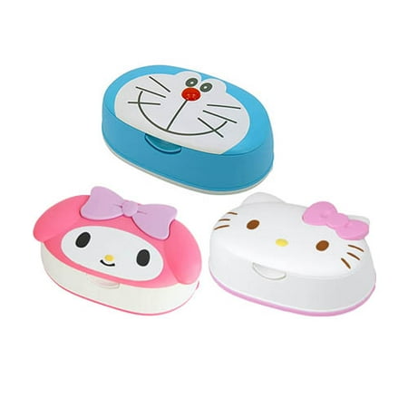 LEC SANRIO Hello Kitty Melody Doraemon Cartoon Wet Wipes Wet Tissue ...