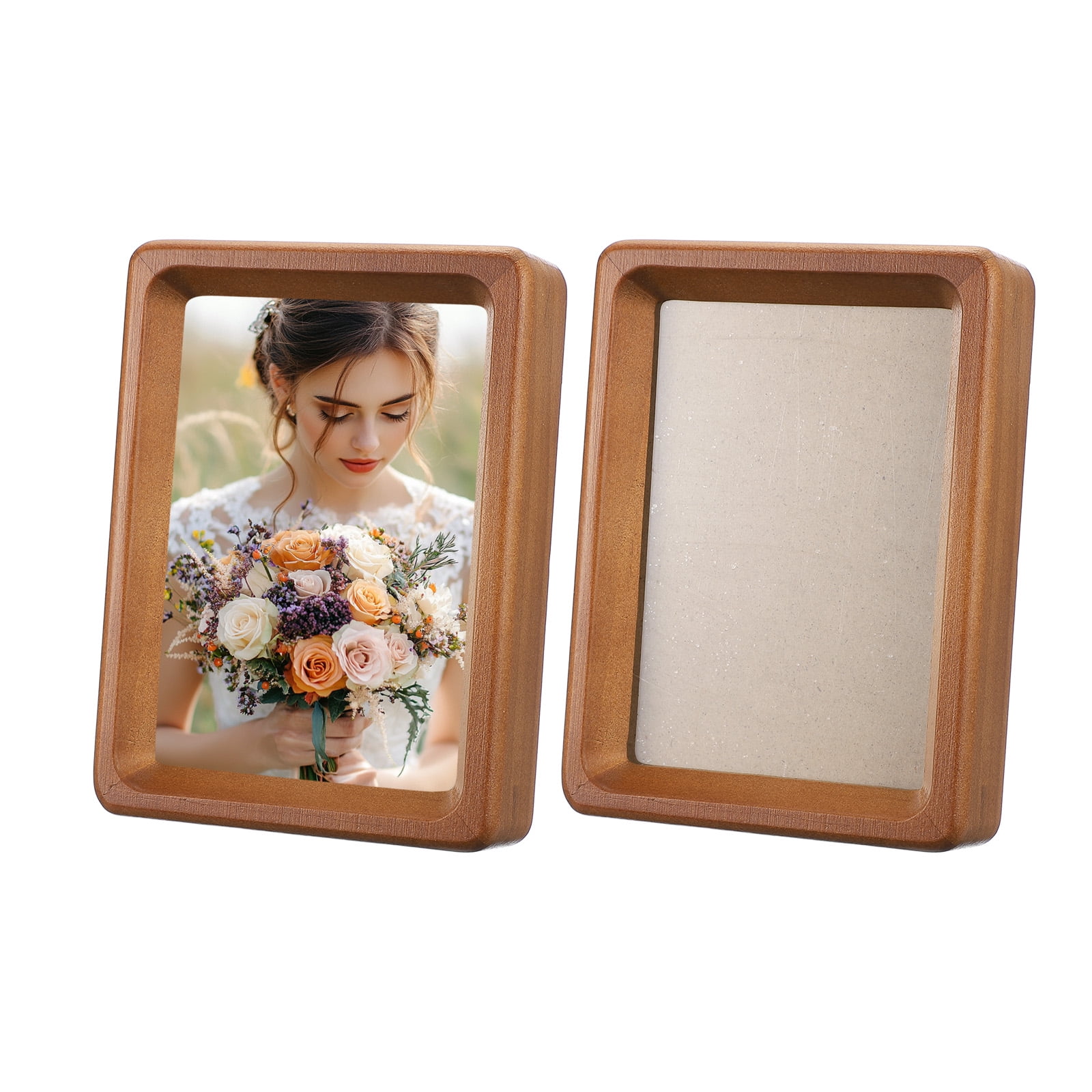 Click here for Uxcell 4 X 5inch Natural Wood Photo Frames  2pcs M... prices