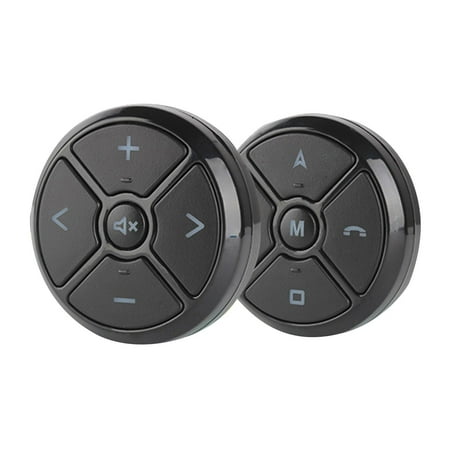 Car Wireless Steering Wheel Remote Control Button Audio Adapter ...