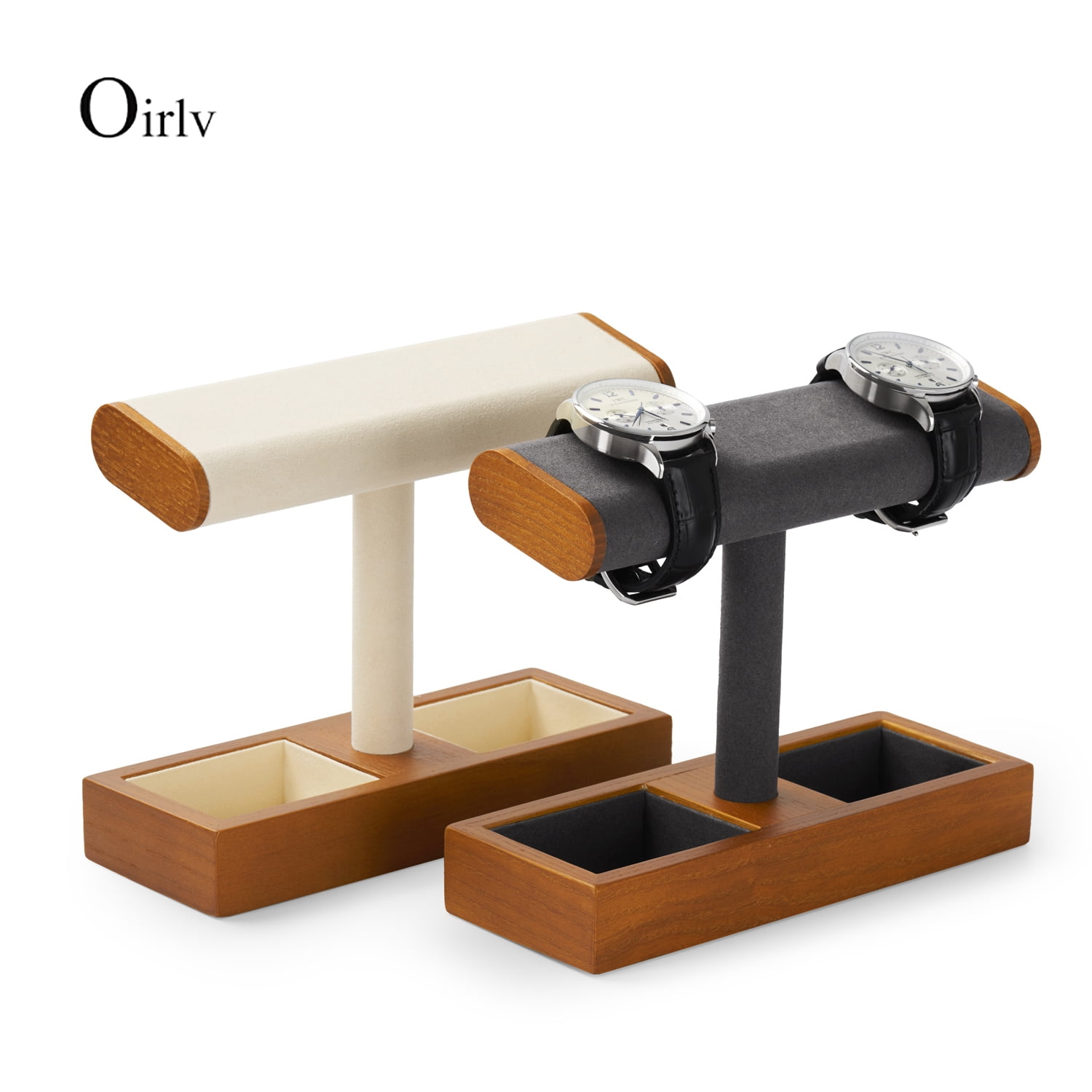 Oirlv Watch Stand Watch Holder Display T-Bar Jewelry Organizer Stand ...