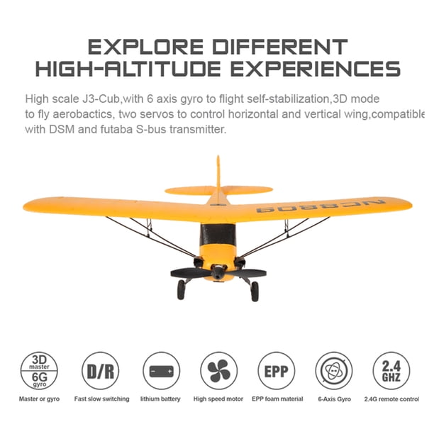 AVIÓN DE CONTROL ROMOTO DE VOLO 3D/6G AVION DE CONTROL Remoto Avión de ...