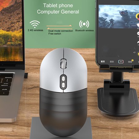 A30 Bluetooth-compatible Mouse One-key Desktop Ultra-thin Dual Mode ...