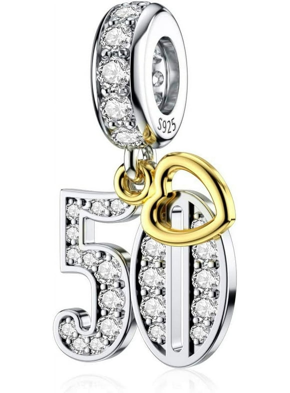 Pandora 50th Birthday Charms