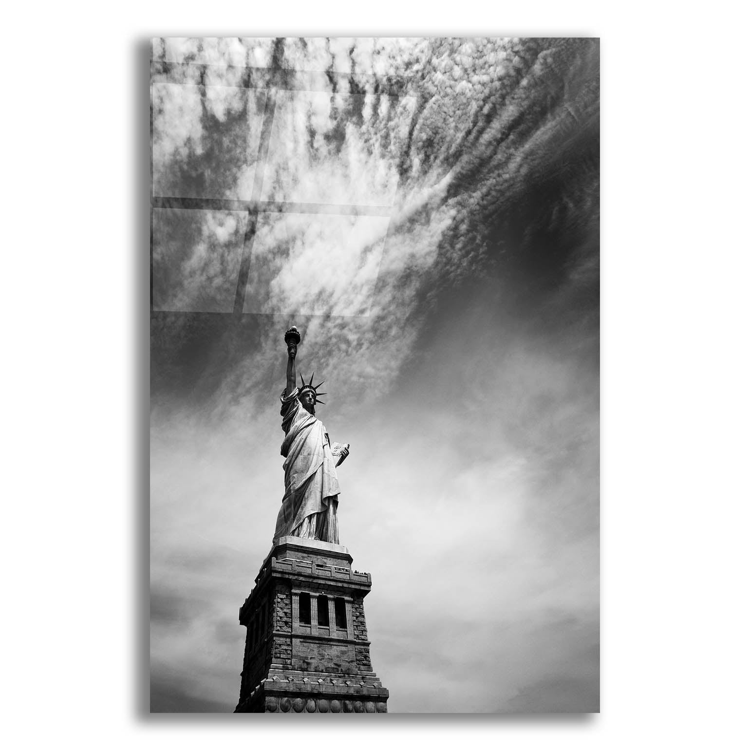 Epic Art 'NYC Miss Liberty' by Nina Papiorek, Acrylic Glass Wall Art ...