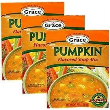 Grace Instant Pumpkin Flavored Soup Mix, Dry Powder Packet, 1.76 oz ...