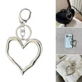 BQBQERT Stylish Love Keyring Keychain Pendant Charm Backpack Ornament ...