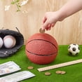 Basketball Piggy Bank Basketball Sports Themed Coin Bank PVC Money Box ...
