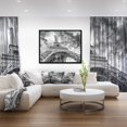 Design Art Black And White View of Paris Paris Eiffel Tower Framed ...