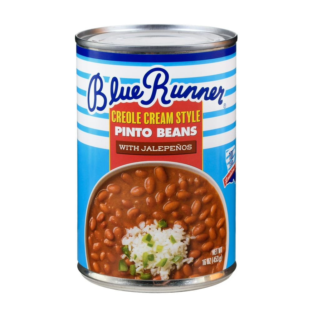 Blue Runner Foods Blue Runner Pinto Beans, 16 oz - Walmart.com ...