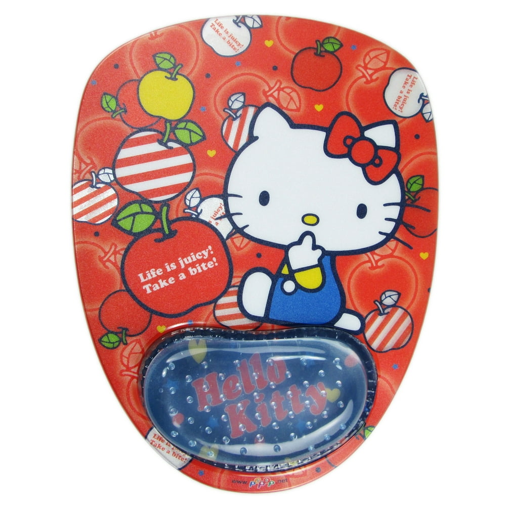 Hello Kitty Mouse Pad with Wrist Rest - Walmart.com - Walmart.com