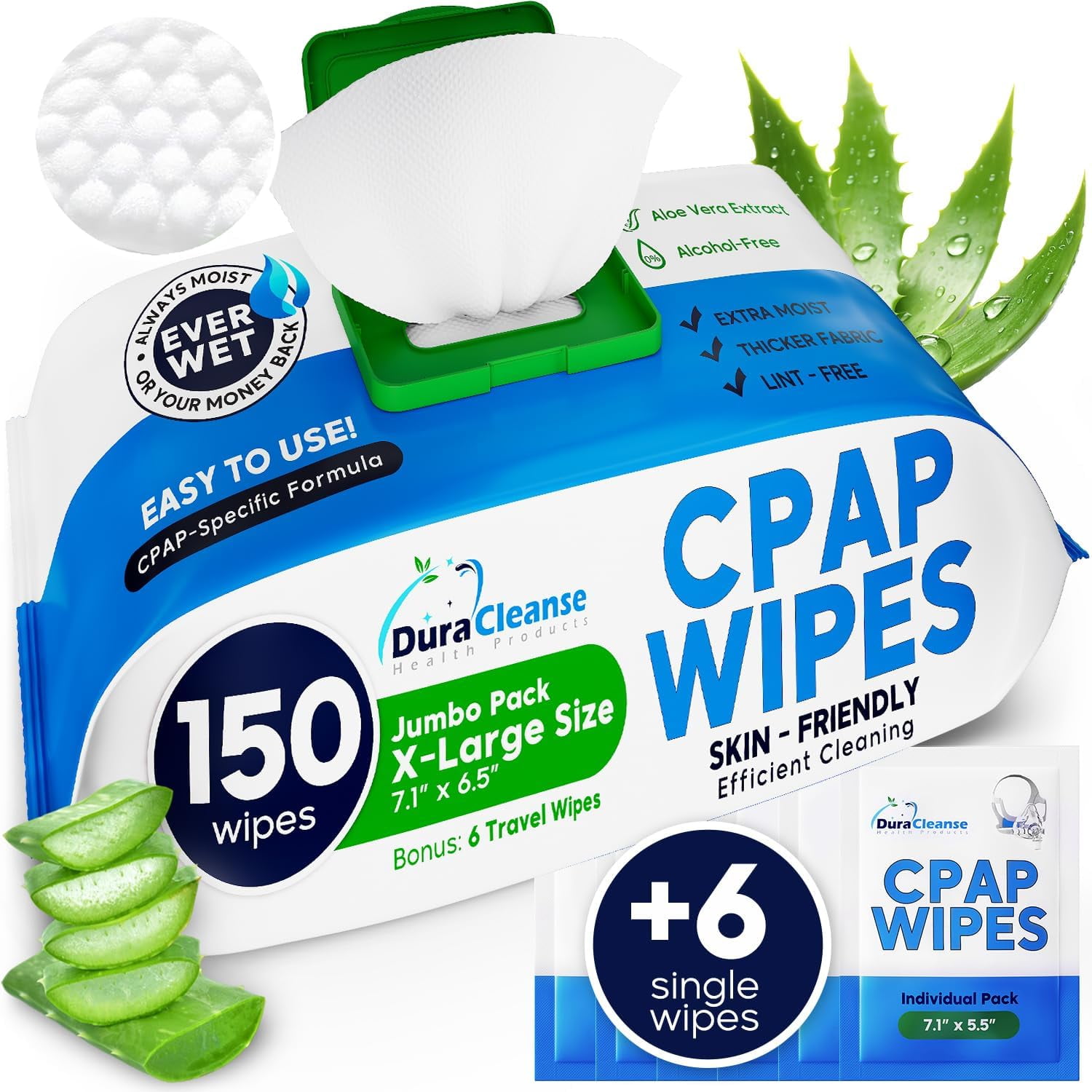 Click here for Duracleanse Cpap Wipes 150 Count prices