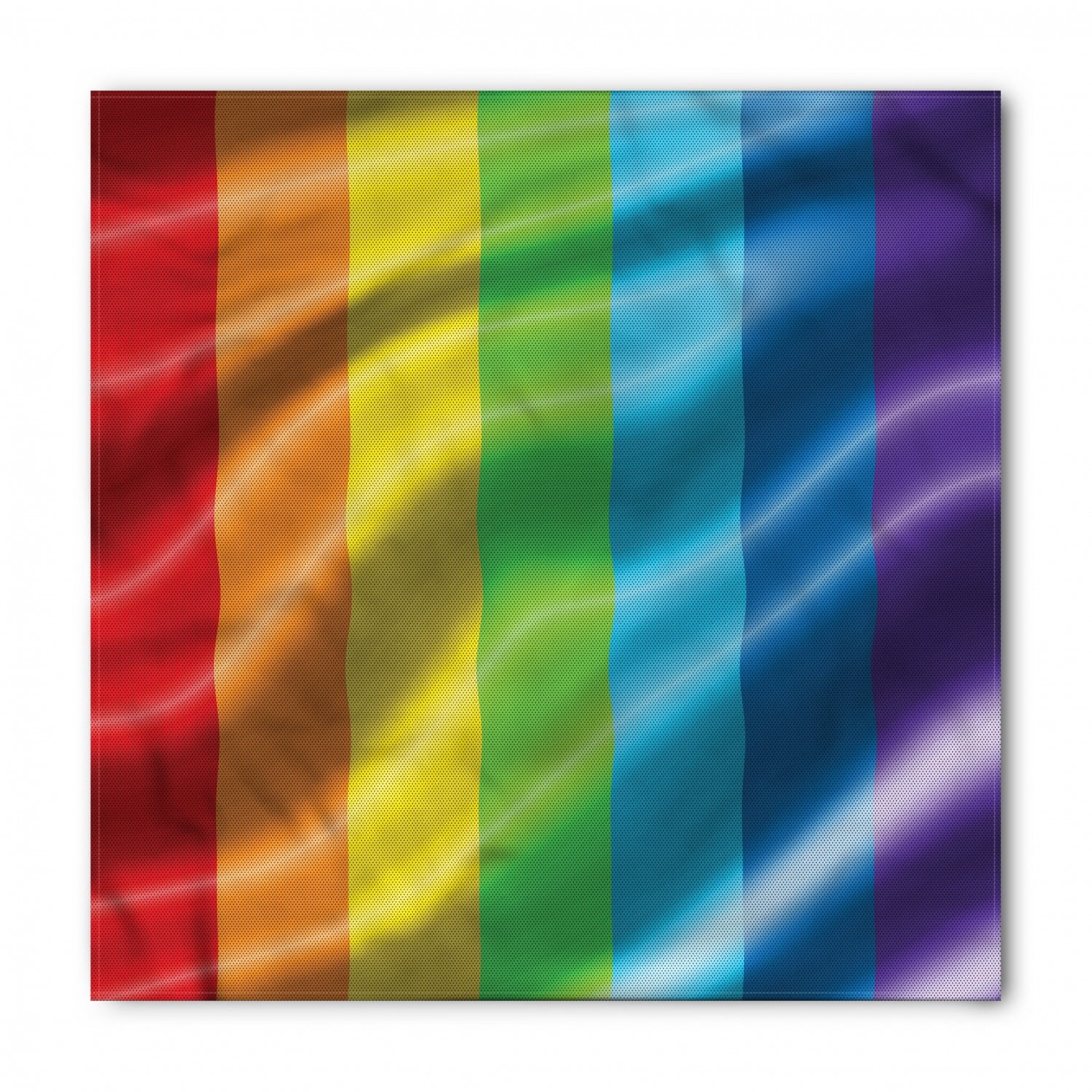 Rainbow Bandana, Pride Flag Inspired Design, Unisex Head and Neck Tie ...