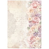 Stamperia Assorted Rice Paper A4 6/Pkg-Romance Forever - Walmart.com