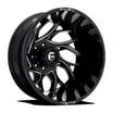 Fuel D741 Runner 22X8.25 8X200 -202Et 125.1Cb Gloss Black Milled Wheel ...