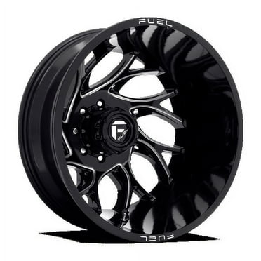 Fuel D741 Runner 24X7 4X137 13Et 132Cb Gloss Black Milled Wheel ...