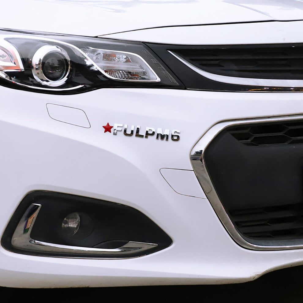 Car 3D letter car stickers English letters car logo DIY alphanumeric ...