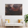 The Great Day of His Wrath John Martin Painter Poster Canvas Wall Art ...