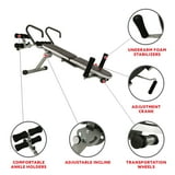 Sunny Health & Fitness Invert Extend N Go Back Stretcher Bench for Back ...