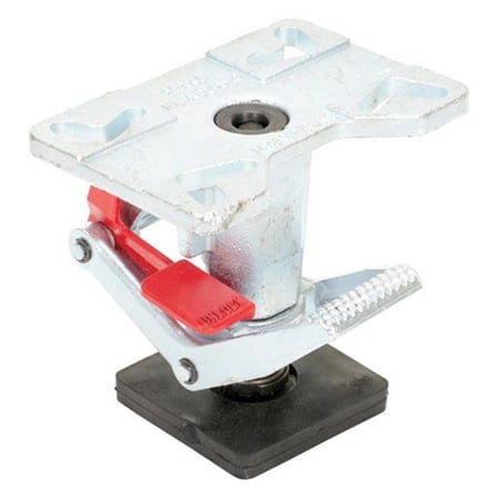 Vestil FL-ADJ-810 Adjustable Height Floor Lock, Heavy Duty Cast Steel ...
