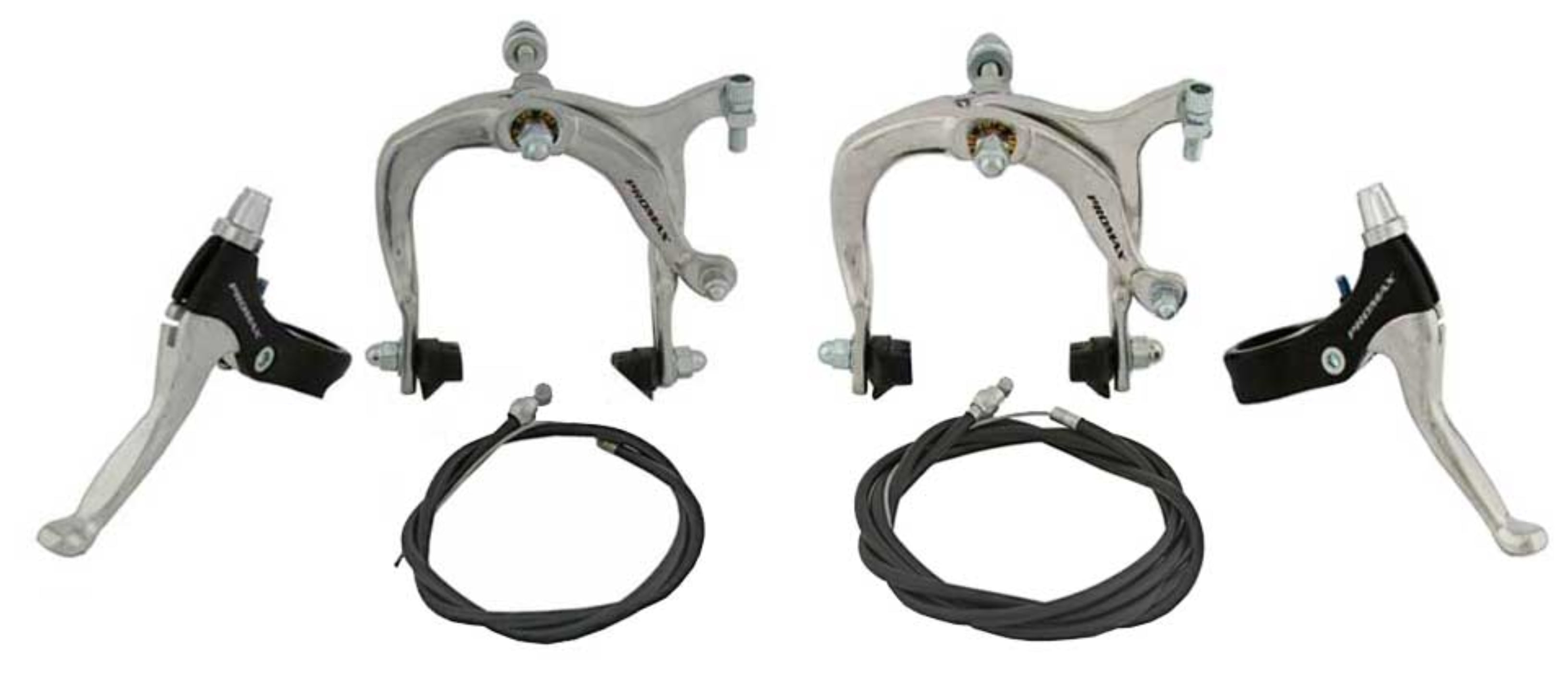 Chrome Promax Bike Brake Set. Front and Rear Bicycle Brake set Bike ...