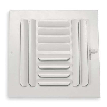 12"w X 12"h 4-Way AIR Supply Grille - Vent Cover & Diffuser - Flat ...