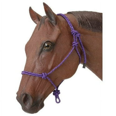 Tough-1 Miniature Poly Rope Tied Halter Med Pink - Walmart.com