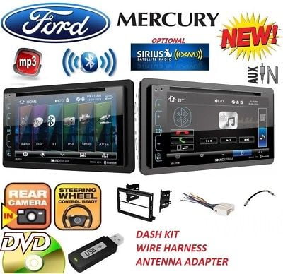 2004-2016 FORD F150/250/350/450/550 BLUETOOTH CAR STEREO RADIO OPTIONAL ...