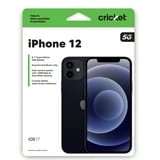 Cricket Wireless Apple iPhone 12 64GB, 4GB RAM (Prepaid) - Midnight ...