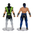 Liu Kang vs Reptile (Mortal Kombat Klassic) Deluxe 2-Pack 7" Figures ...