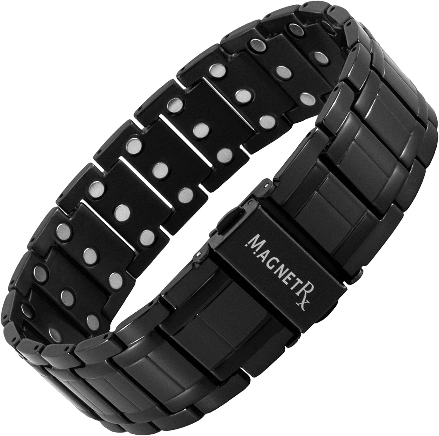 MagnetRX® 3X Strength Titanium Magnetic Bracelet – Magnetic Bracelets ...