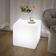 Cube Lights, Table Lamp with Button Adjustment Switch, Tricolor Light ...
