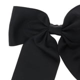 Offray Black Large Grosgrain Bow with Tails, 1 Each - Walmart.com