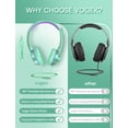 Jelly Comb Kids Wired Headphones with Microphone, 85dB/94dB Volume ...