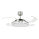 Fanaway Evo1 Retractable 4-blade LED Lighting with Remote Ceiling Fan ...