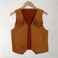 Bmisegm Girls Shirts Kids Tassel Vest 70s Hippie Cow Girl Sleeveless ...