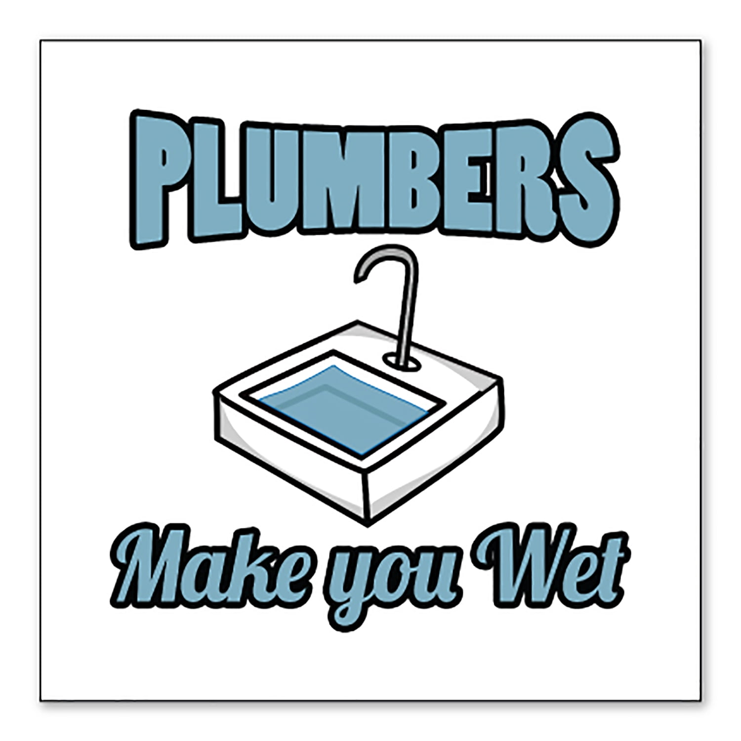 DistinctInk Custom Bumper Sticker - 10" x 10" Decorative Decal - White ...