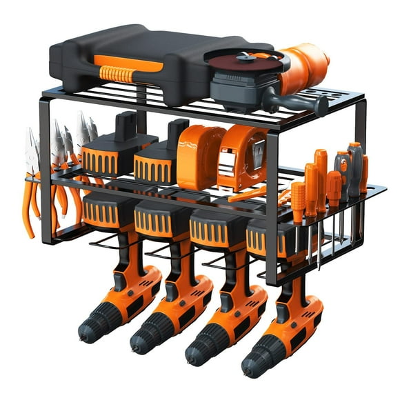 Cordless Drill Storage Rack