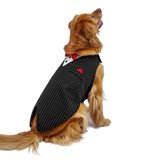 Feierber Dogs Clothes Pet Clothes Dog Bowtie Jacket Party Costume ...