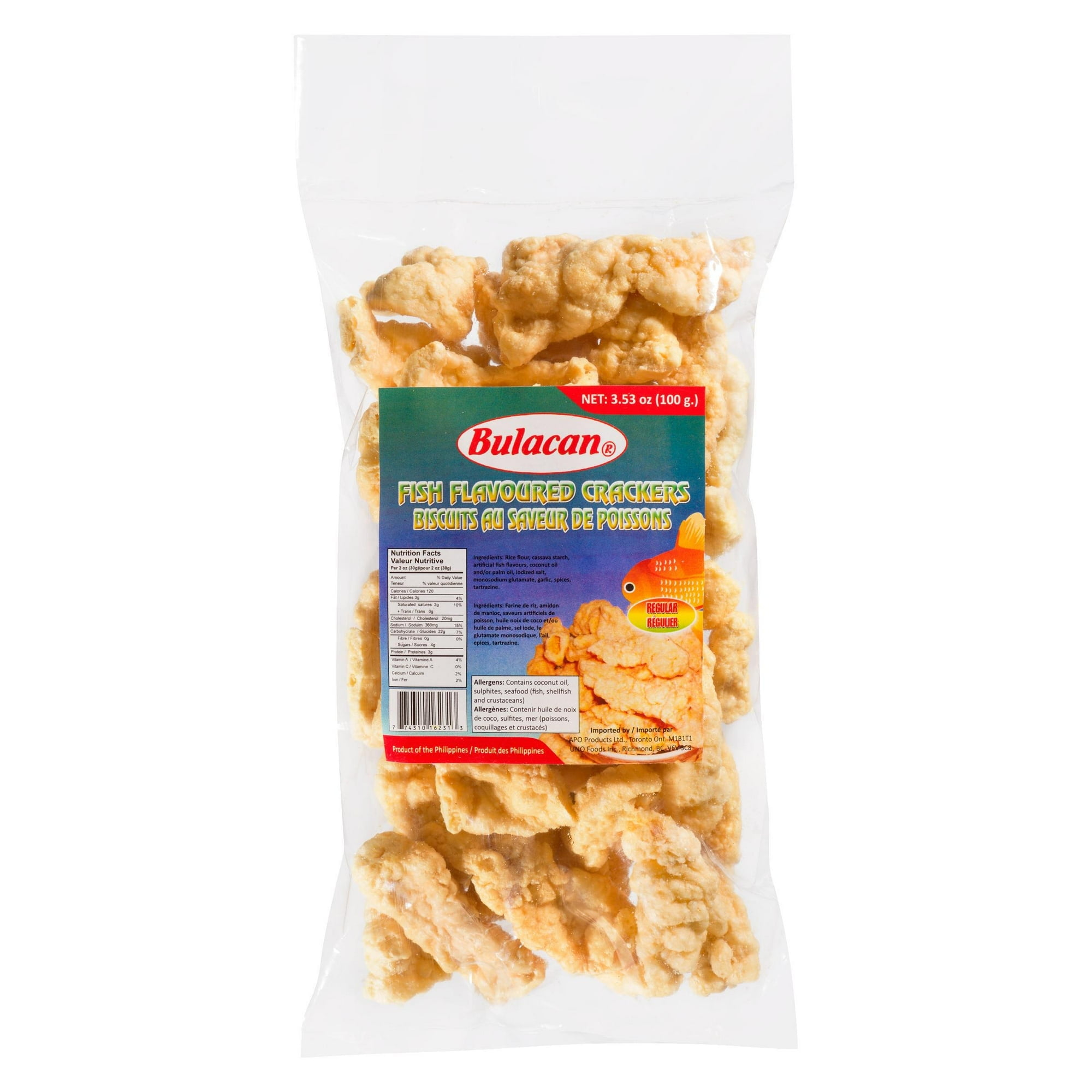 Click here for Bulacan Fish Crackers 100g Per Pack 100g prices