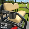 Carbon Fiber Golf Cart Armrest for Golf Cart Rear Seat Kit with Cup ...