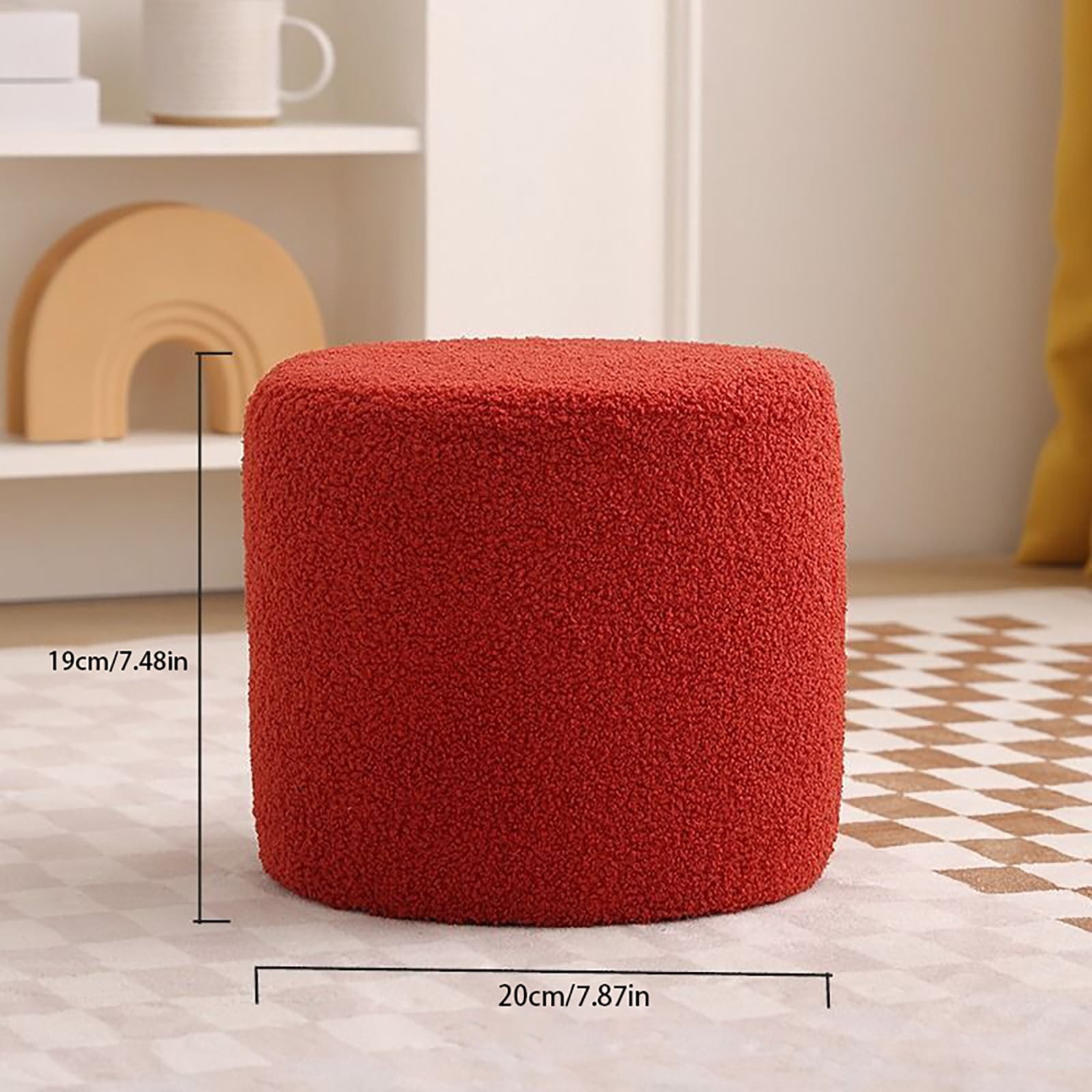 Click here for Big Sale! Xipyykm Home Door Shoe Stool Net Red Sma... prices