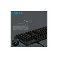 Logitech G512 CARBON RGB Mechanical Gaming Keyboard with LED LIGHTSYNC ...