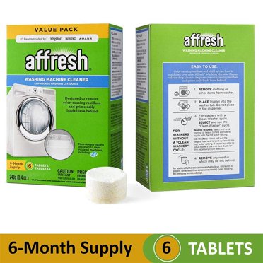 Affresh High Efficiency Washer Cleaner, 3-Tablets, 4.2 Ounce ...