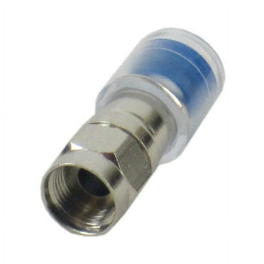 Ideal Compression Rg59 F Connector Reg/tri/quad - Walmart.com