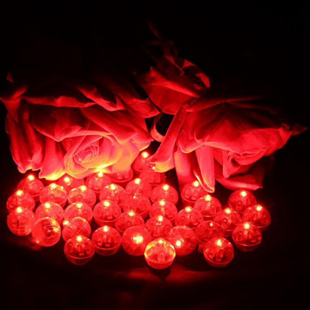 10Pcs Mini LED Balloon Light Round Balls Lights for Balloon Paper ...