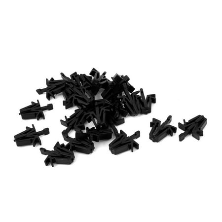 24 Pcs Rivet Plastique Clip de Fixation 6mm x 10mm x 16mm pour Pare ...
