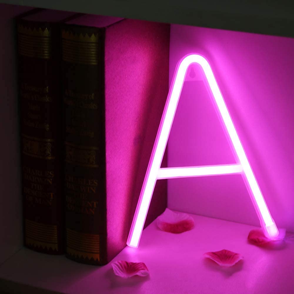 SAYTAY LED Neon Letters Light Marquee Signs Light Up Letters USB Plug SAYTAY LED Neon Letters Light Marquee Signs Light Up Letters USB Plug
